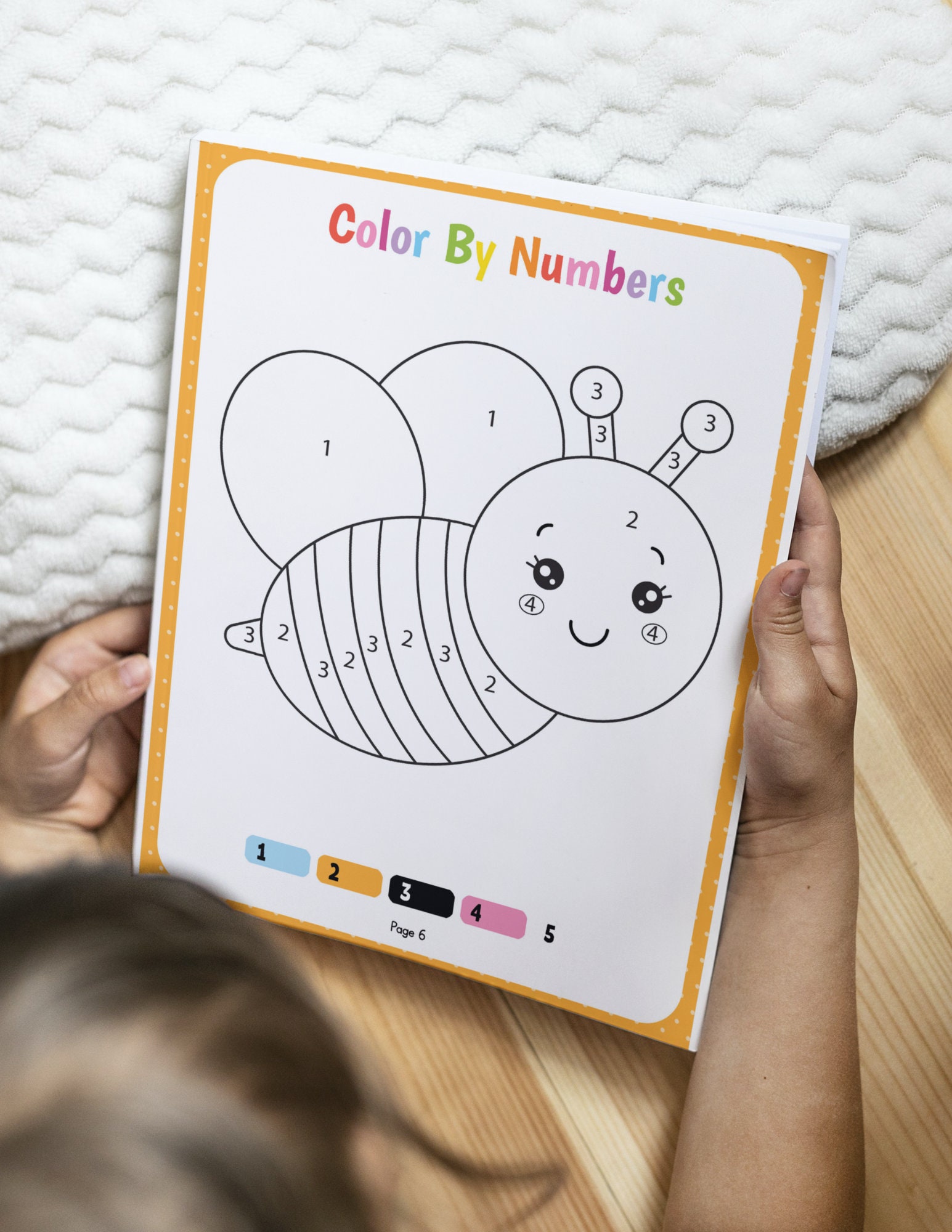 Color by Numbers Worksheet for Kids Fun Preschool Activities ...