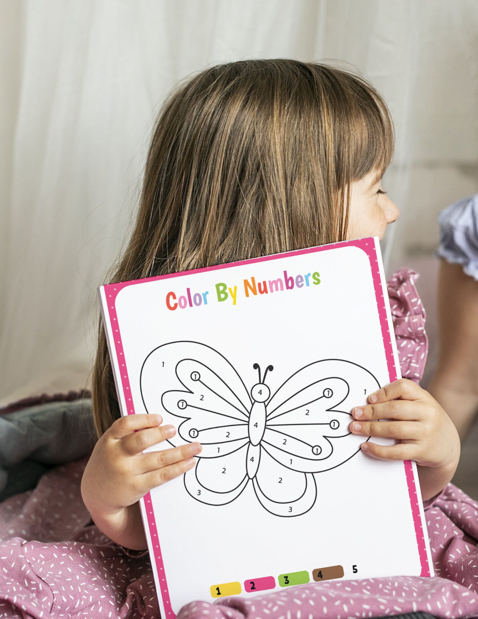 Color by Numbers Worksheet for Kids Fun Preschool Activities ...