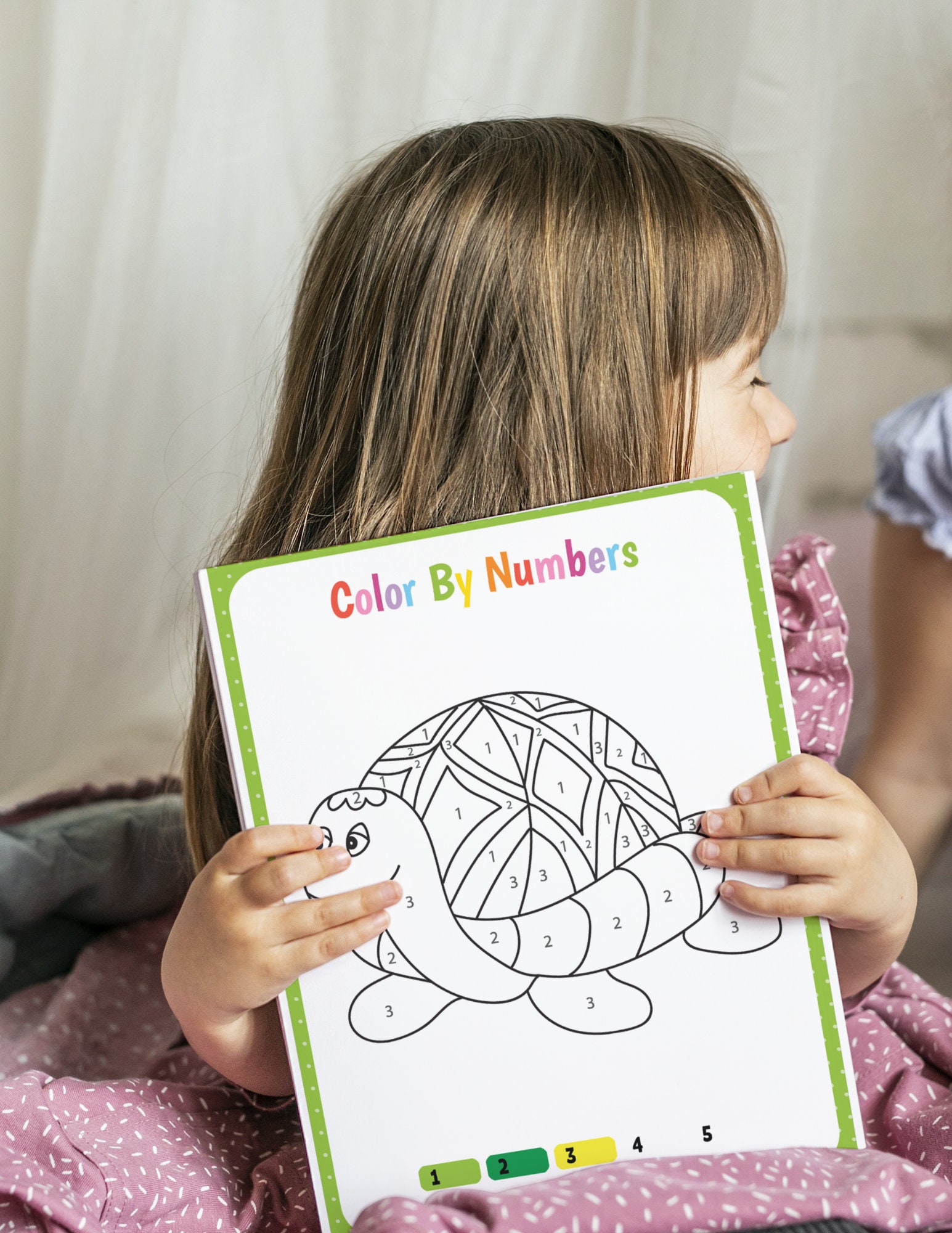 Color by Numbers Worksheet for Kids Fun Preschool Activities ...