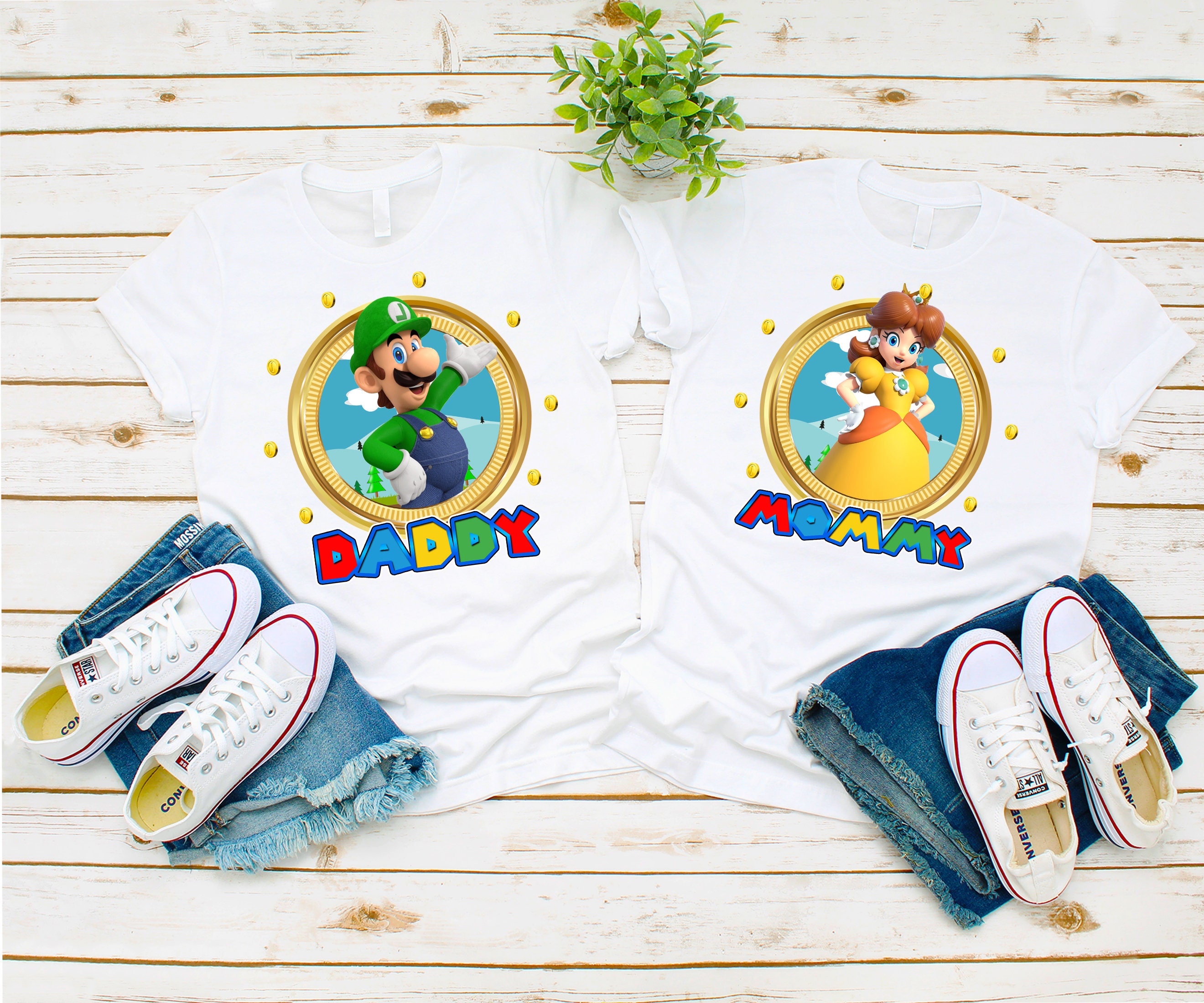 Super Mario Birthday Boy Shirt Super Mario Custom Shirt - Etsy