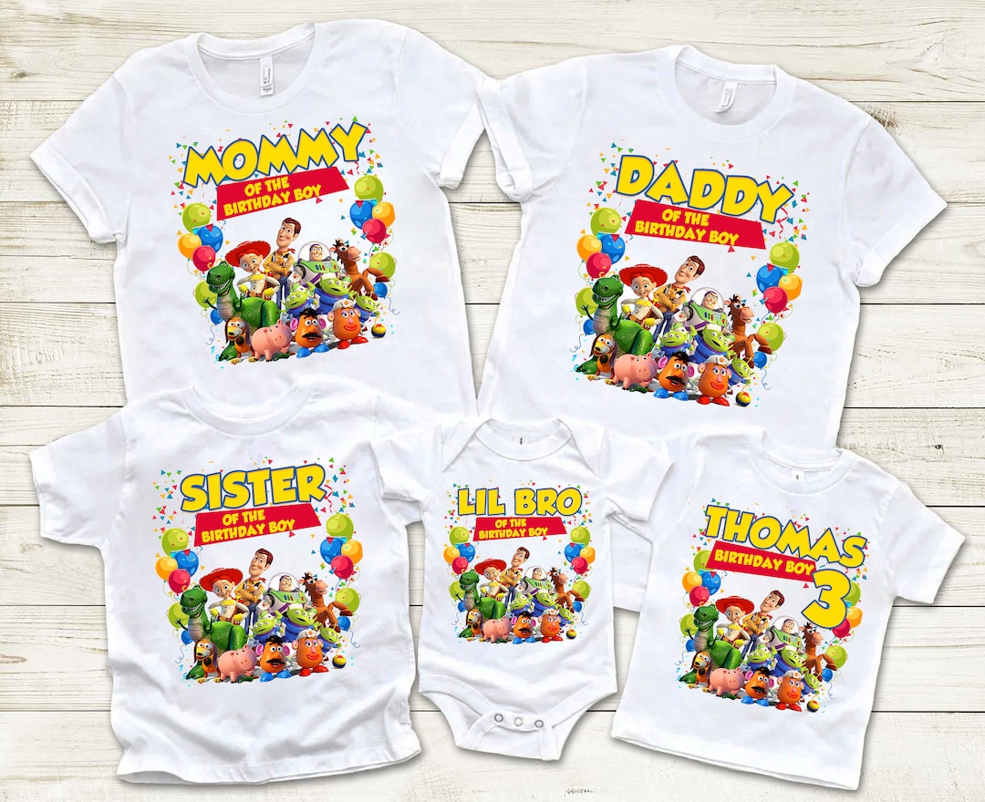 Toy Story Birthday Shirt for Girls and Boys , Toy Story Custom Shirt ...