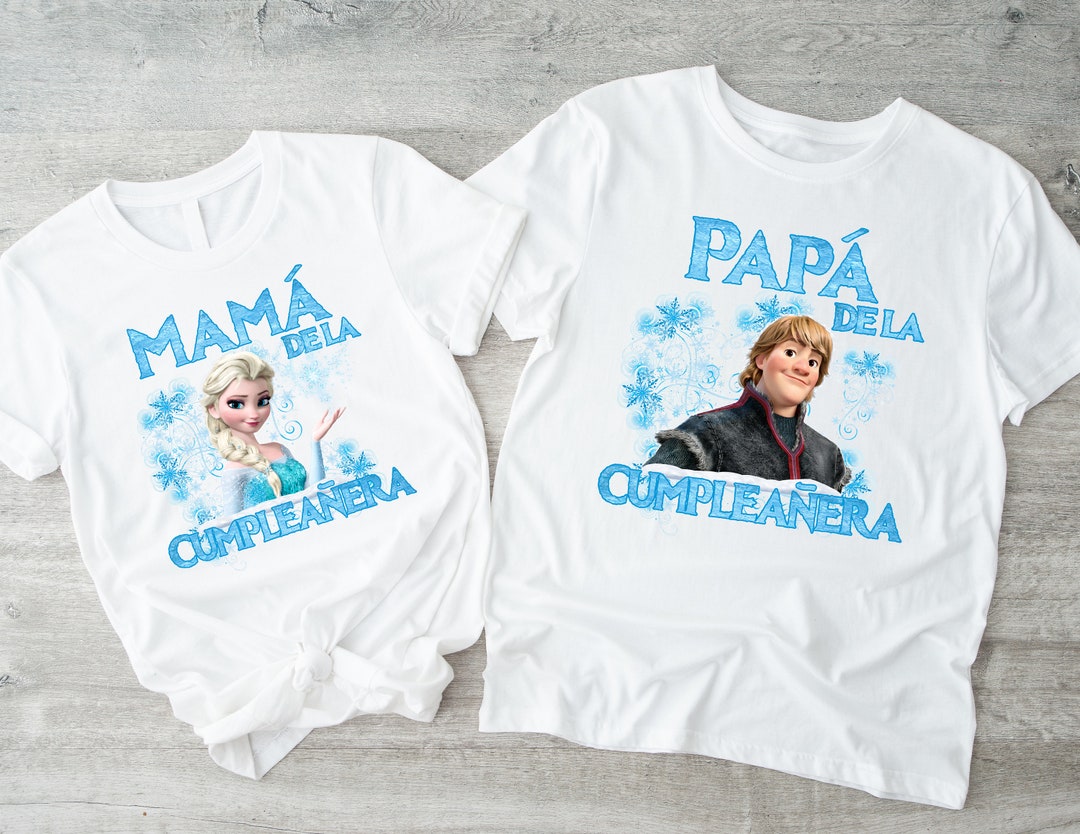 Frozen Camiseta De La Cumpleanera, Elsa Birthday Shirts, Frozen Custom ...
