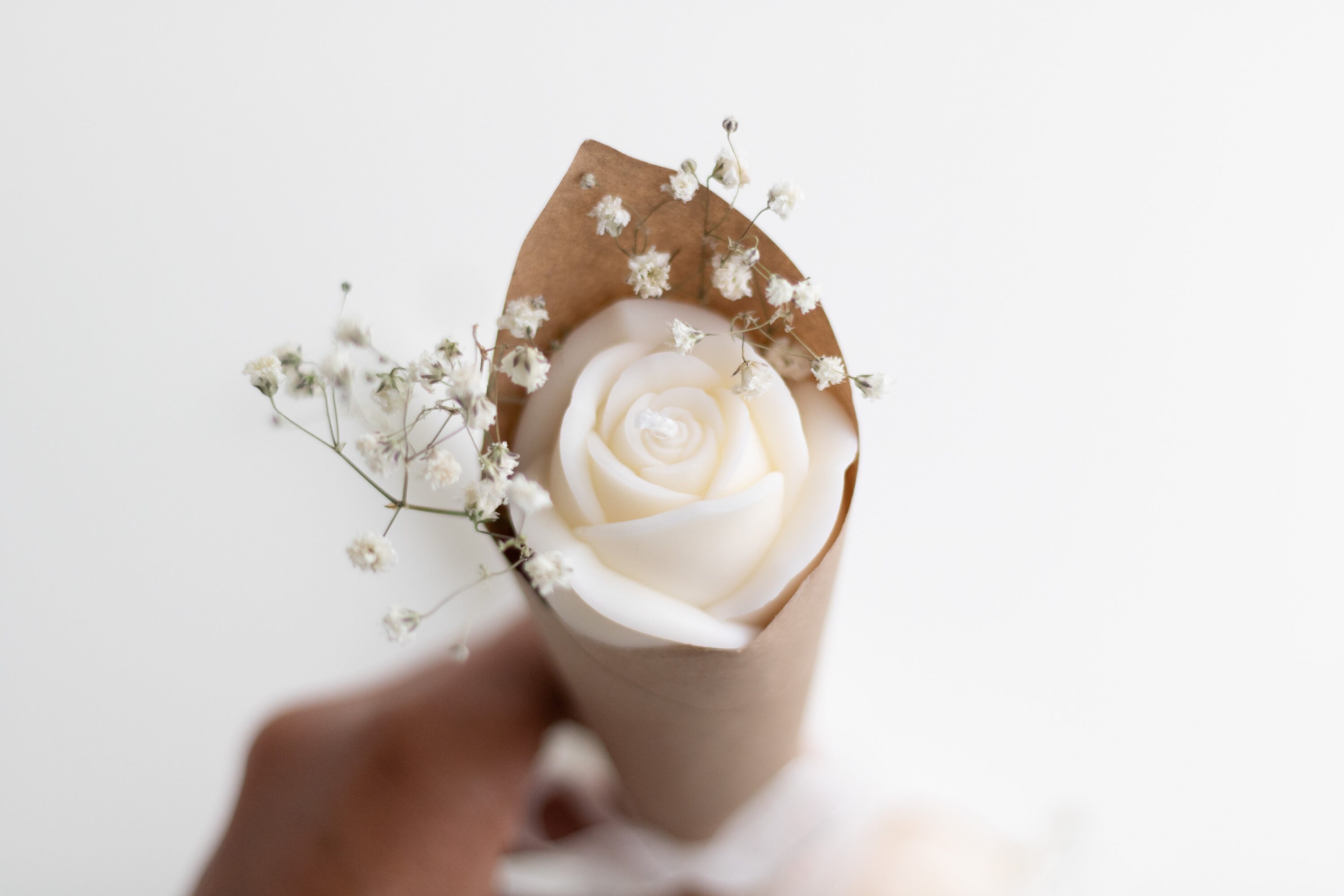 Flower Candle Bouquet| Rose Candle Bouquet| Wedding Candle Favor Gift ...