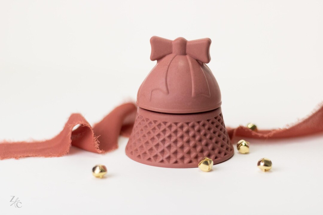 Bell Cement Jar| Christmas Bell Decoration| Christmas Bell Storage Jar ...