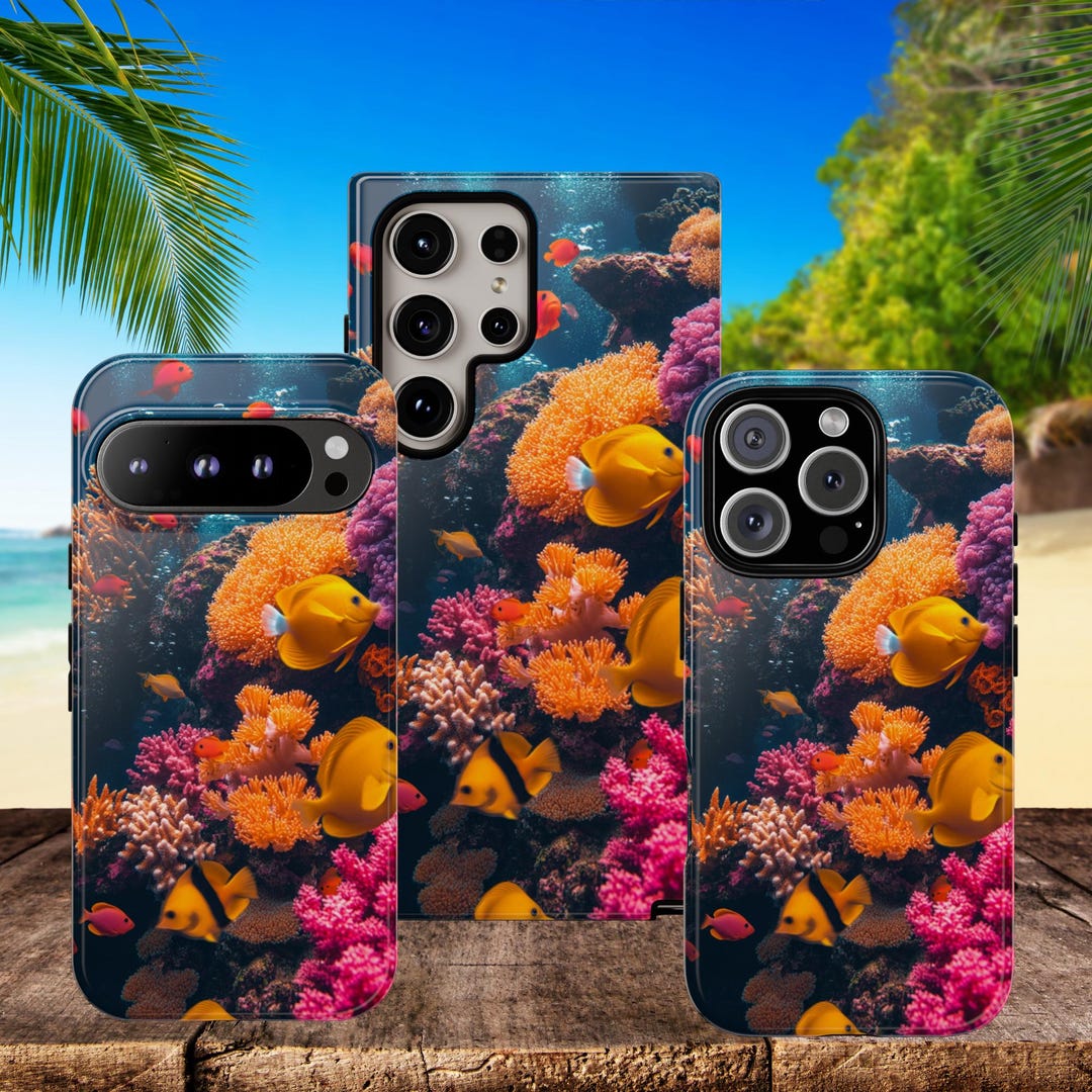 Underwater Adventure Phone Case for iPhone 16 15 14 Pro, Pixel 9 Pro ...