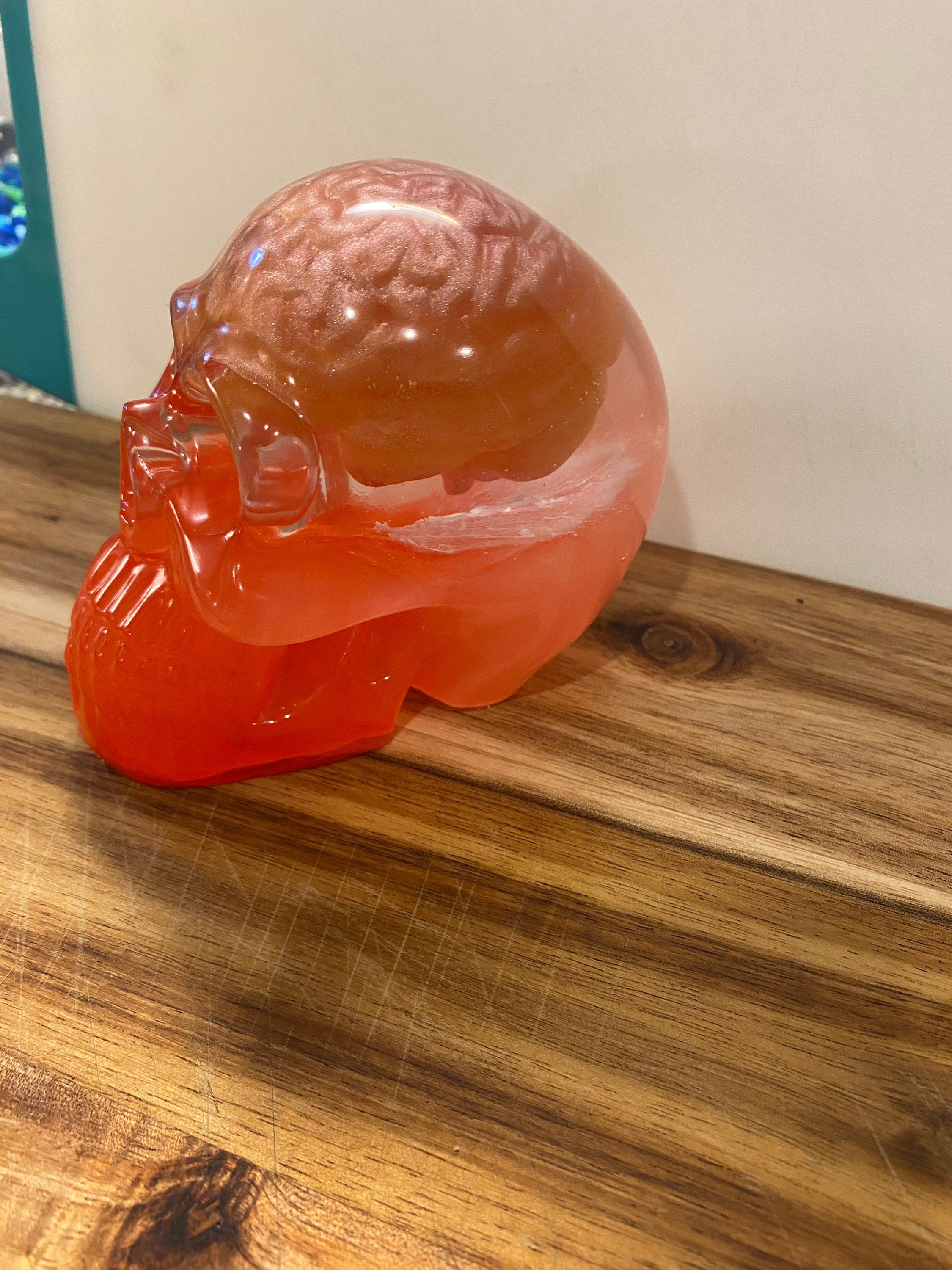 Thinking Skull - Etsy