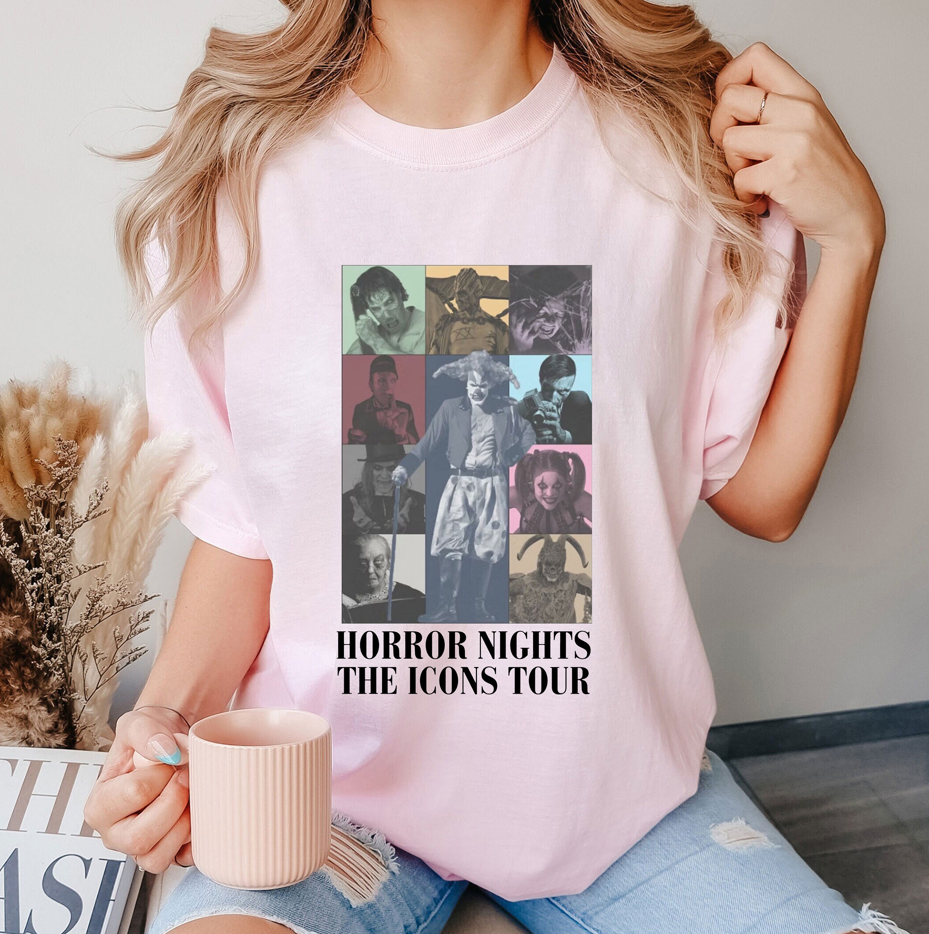 Halloween Horror Movie Era Shirt, Horror Night The Icons Tour T-Shirt ...