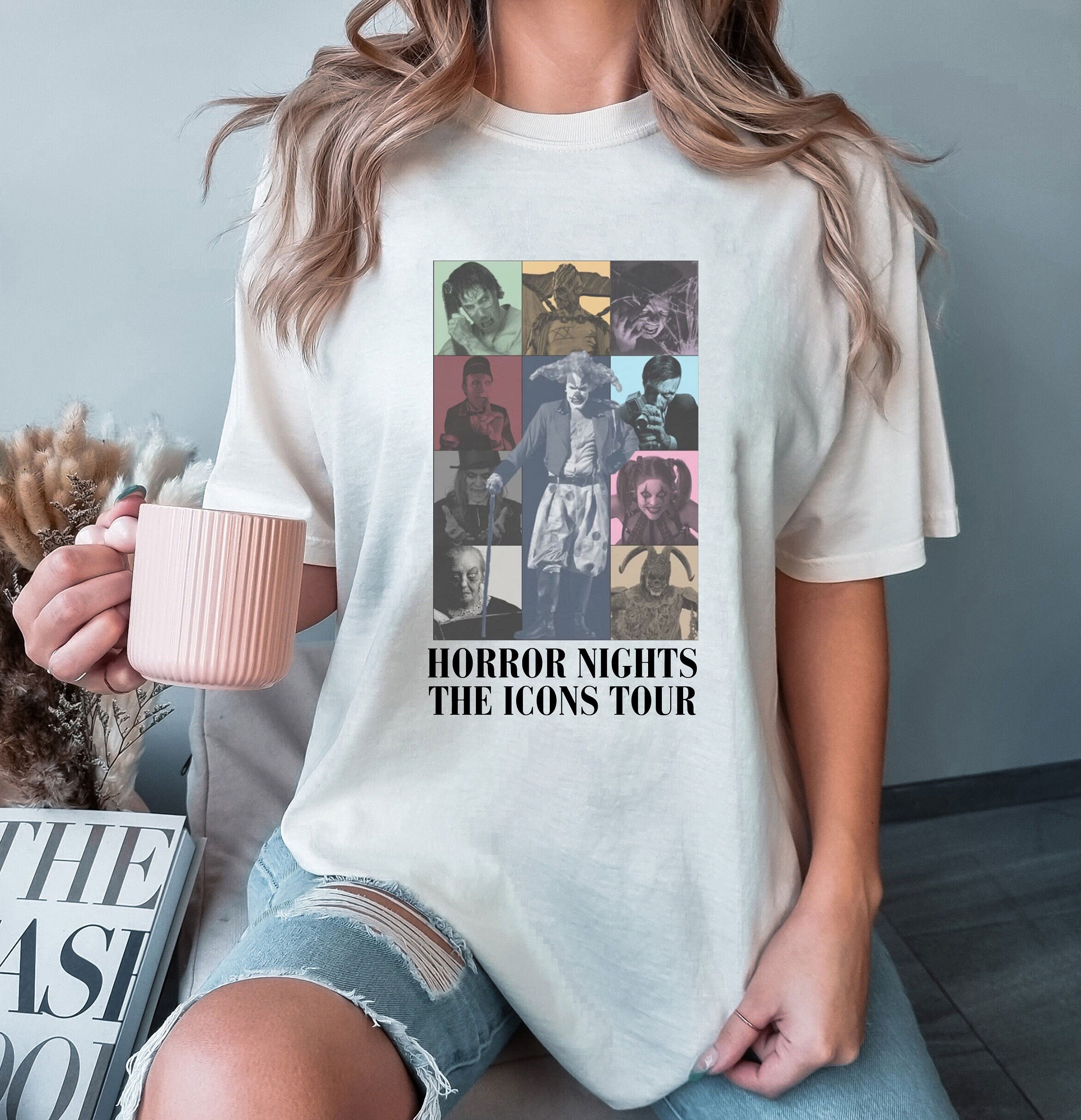 Halloween Horror Movie Era Shirt, Horror Night The Icons Tour T-Shirt ...