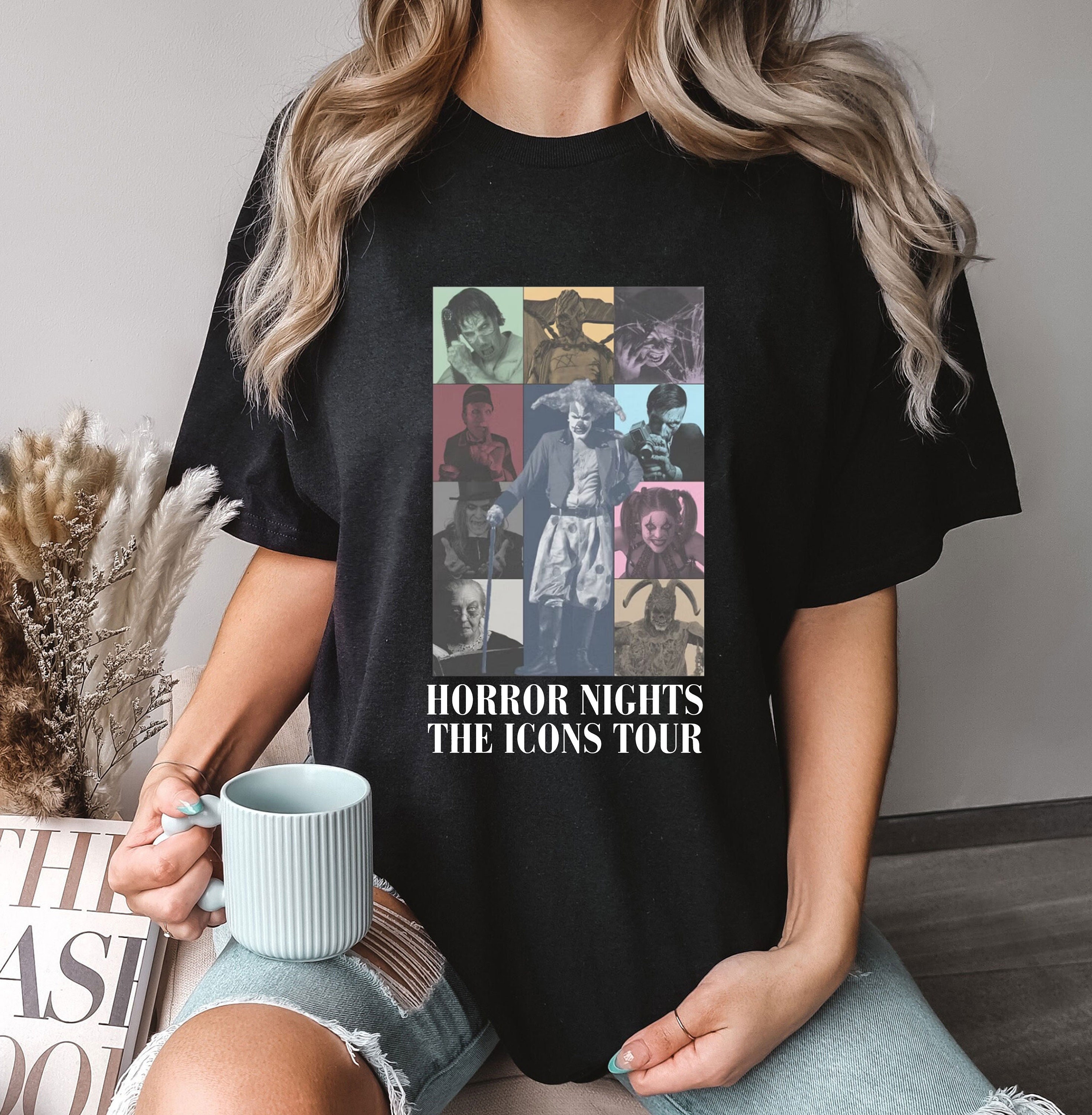 Halloween Horror Movie Era Shirt, Horror Night The Icons Tour T-Shirt ...