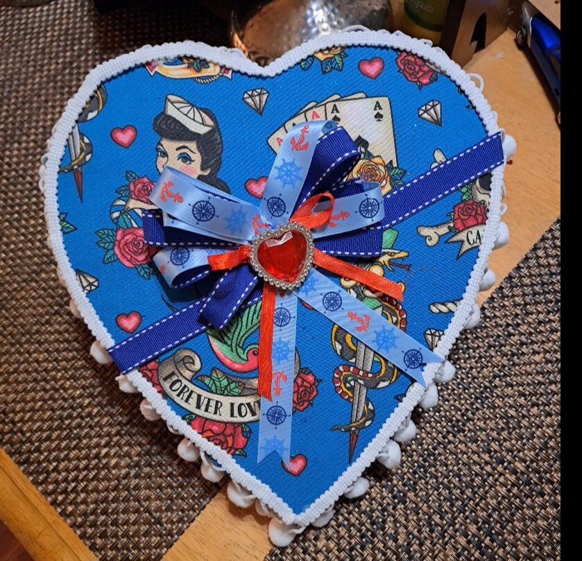 Vintage Inspired Candy Heart Boxes - Etsy