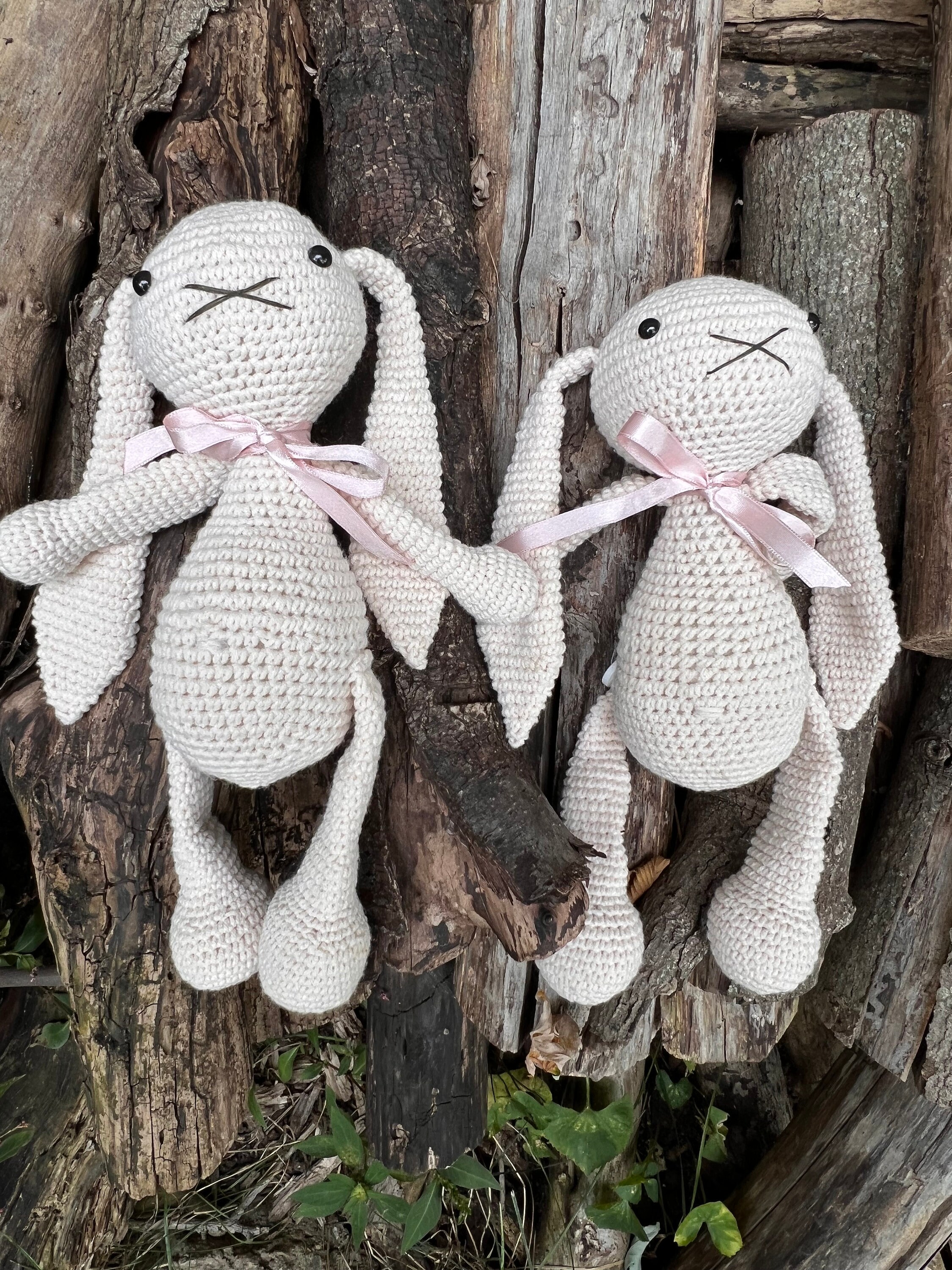 Amigurumi Crochet Bunny Toy Baby Shower Gift Birthday Lovie - Etsy