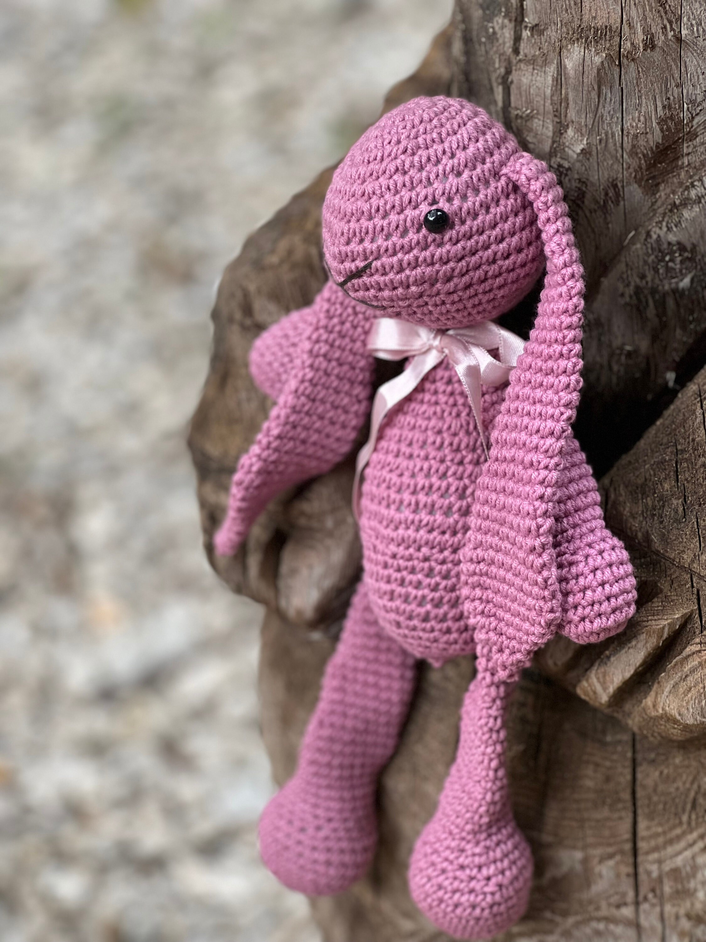 Amigurumi Crochet Bunny Toy Baby Shower Gift Birthday Lovie - Etsy