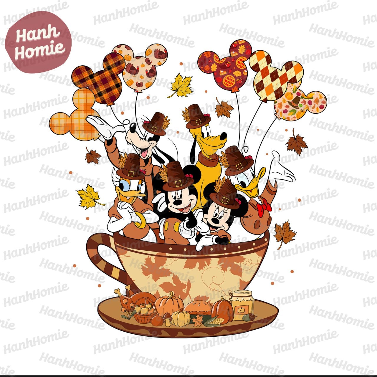 Disney Thanksgiving Clipart