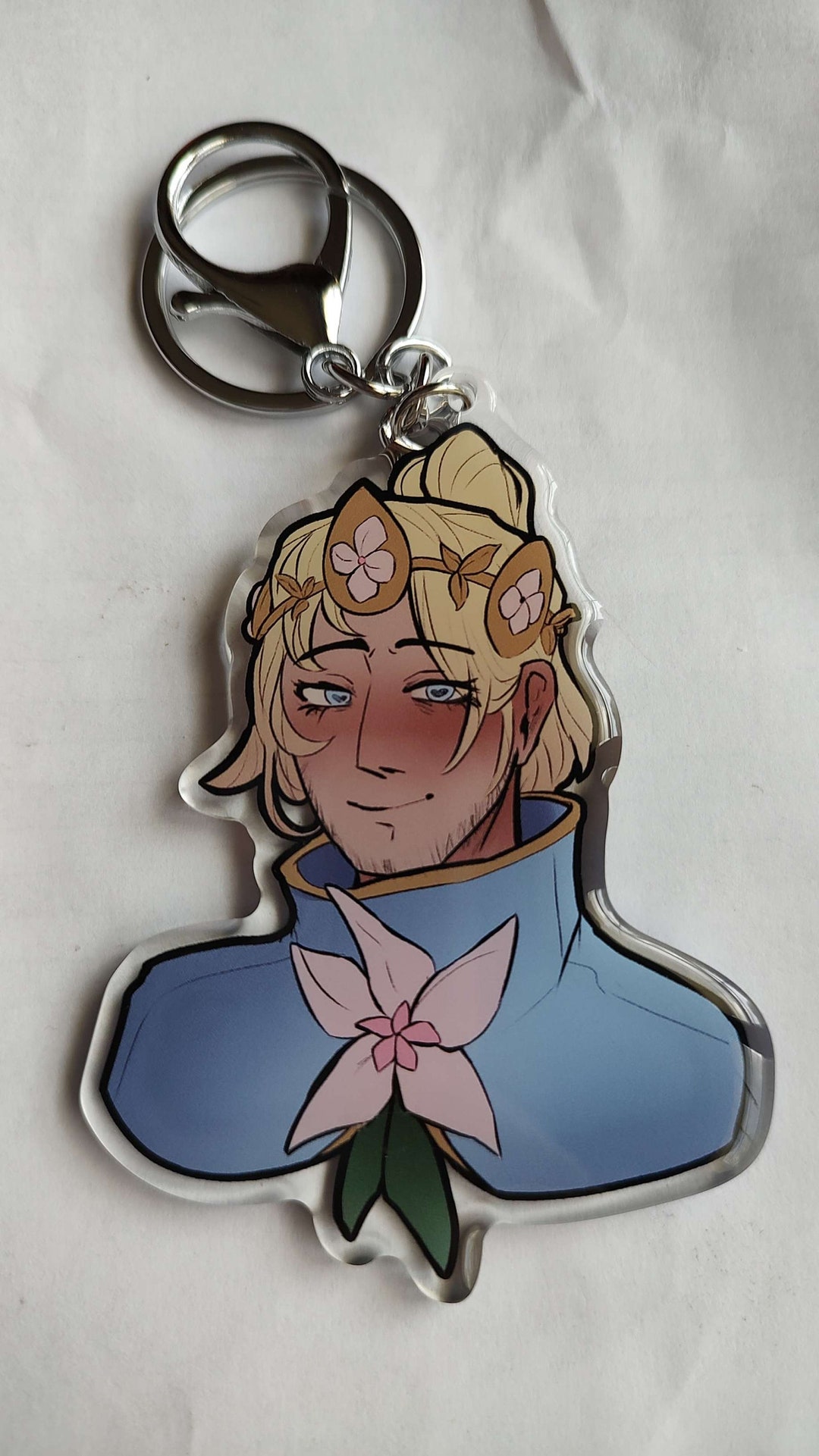 Lawrence Oleander Btd Royal Au Epoxy Keychain - Etsy