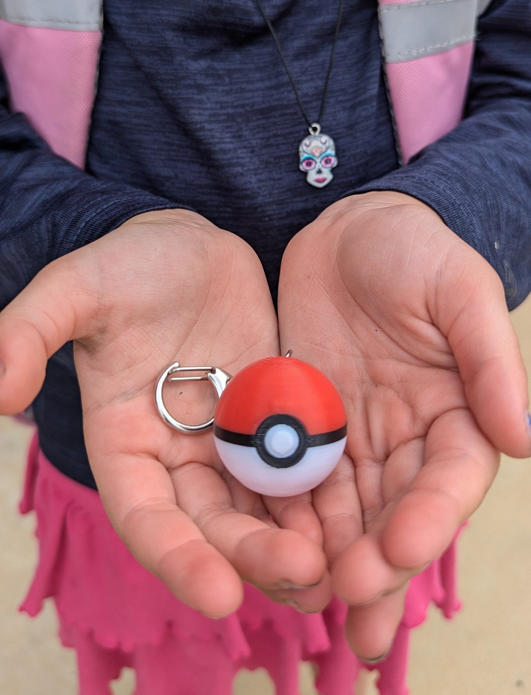 Fan Made Pokemon Keychains: Regular Pokeball - Etsy