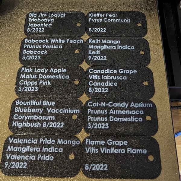 Memorial Tree Tags - Etsy