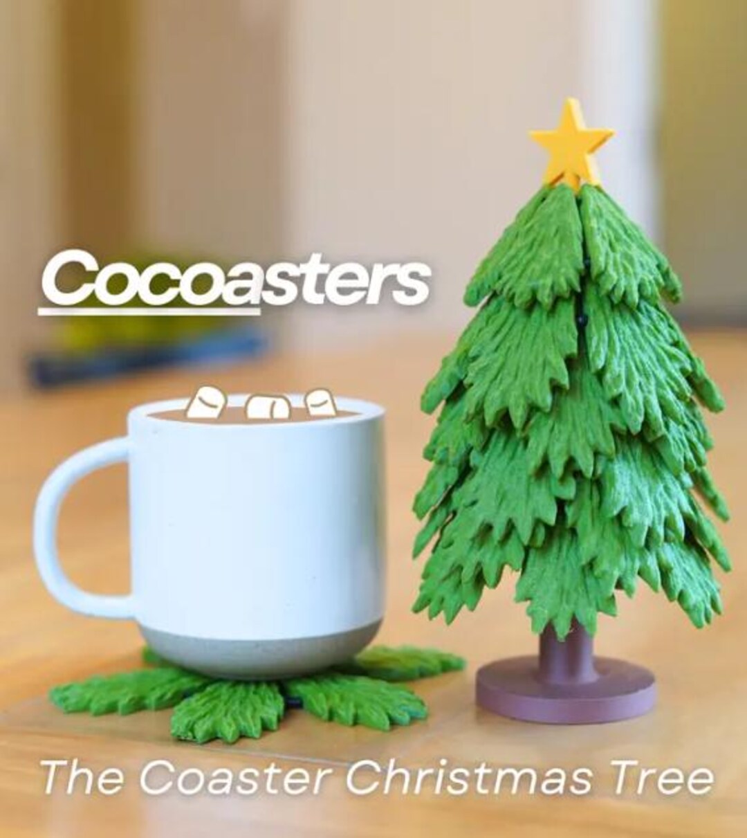 Cocoasters: Forgecore Christmas Tree Coaster, Stir Stick and ...