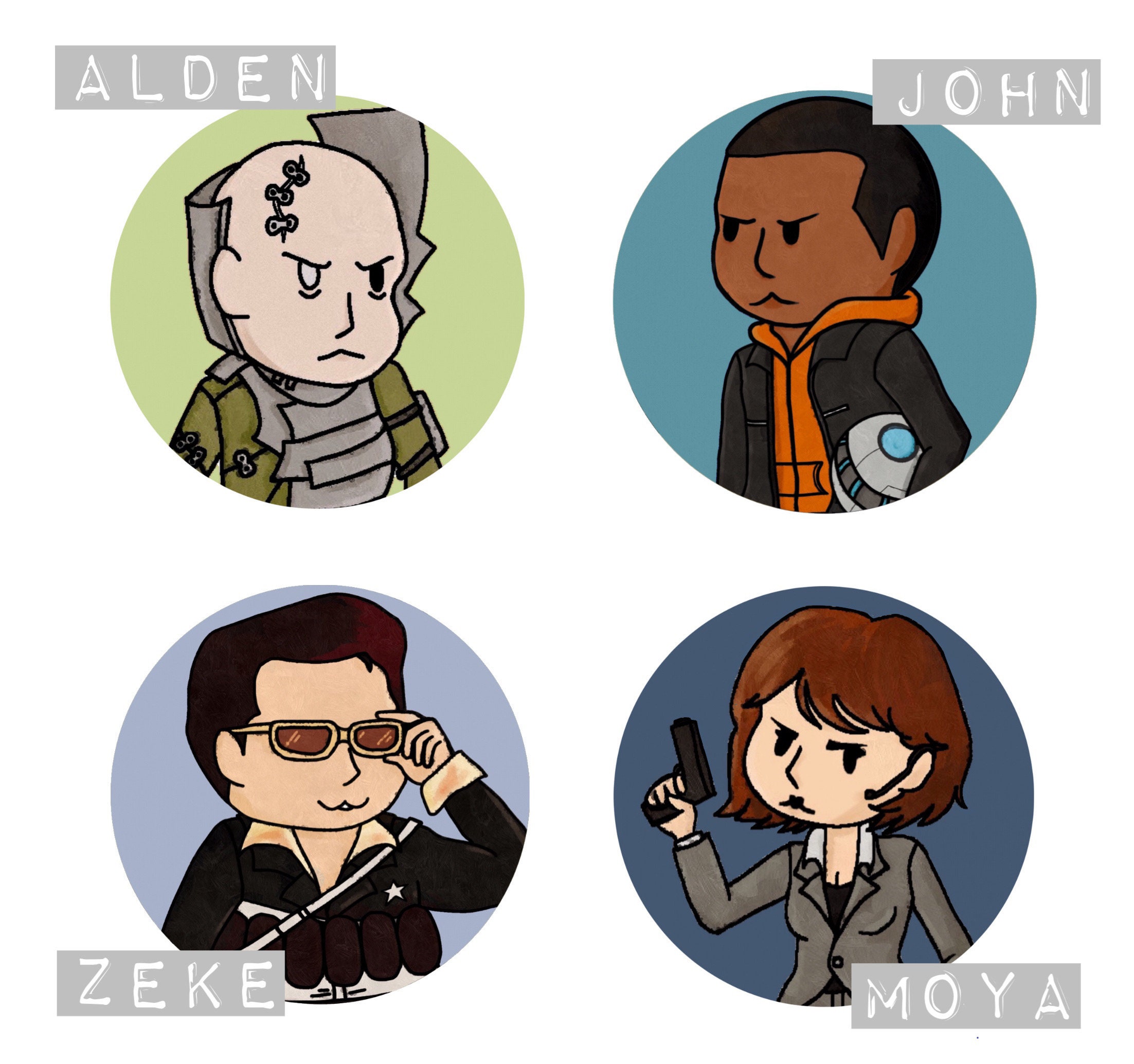 Infamous Cartoon Button Pins - Etsy