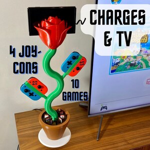 Piranha Plant Switch Stand - Etsy