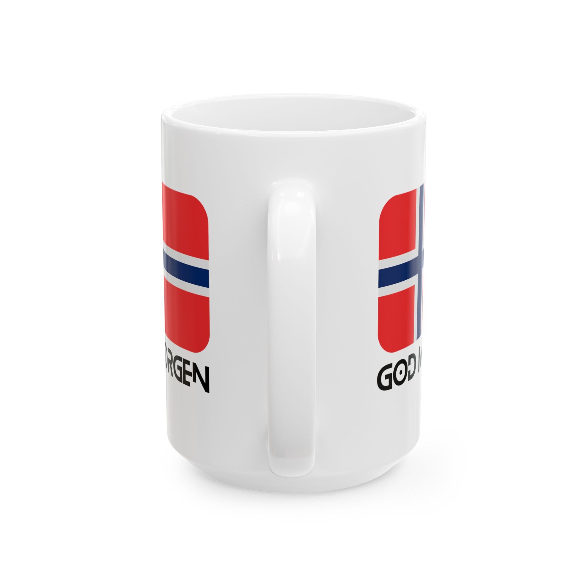 Norwegian Flag God Morgen Good Morning Ceramic Mug 11 Oz and 15 Oz ...