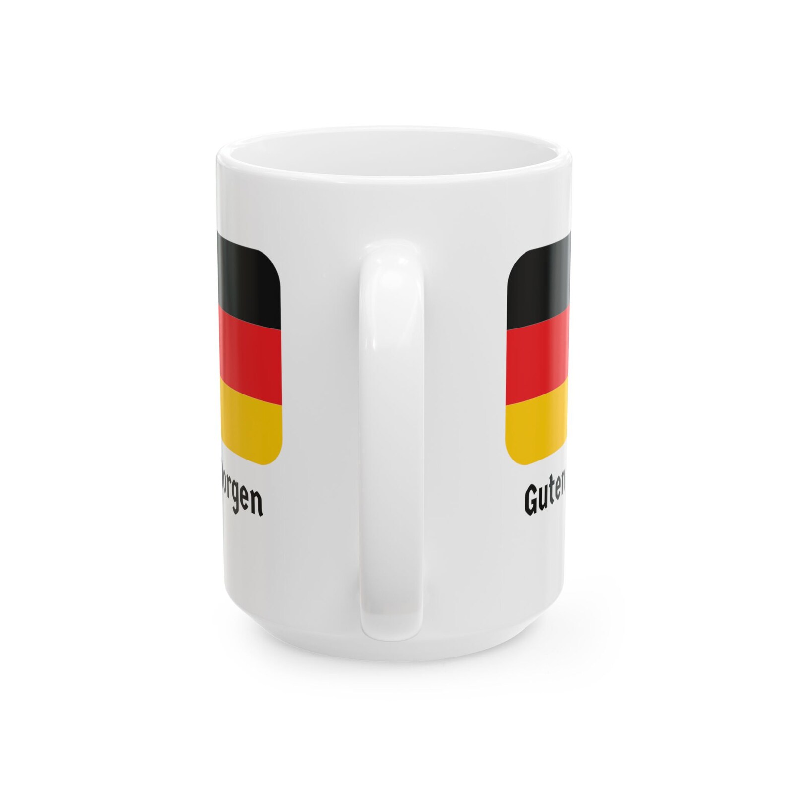 German Flag, Guten Morgen, Good Morning Ceramic Mug in 11 and 15 Ounces ...