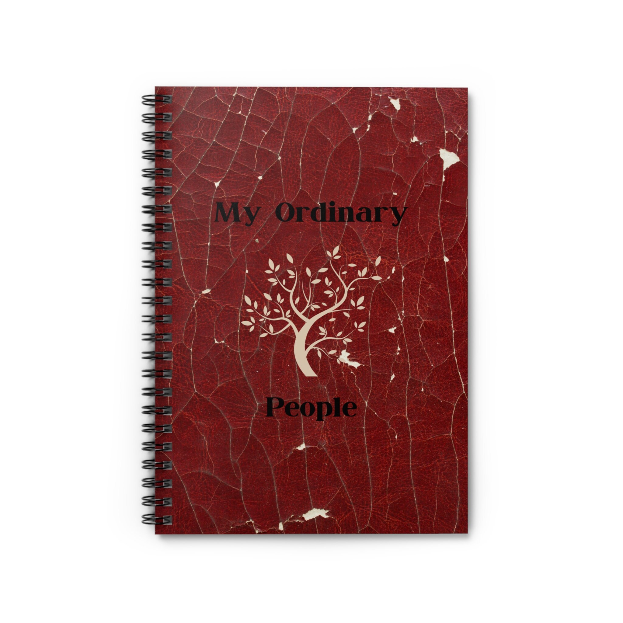 My Ordinary People Genealogy Research Spiral Notebook Ruled Line 118 ...