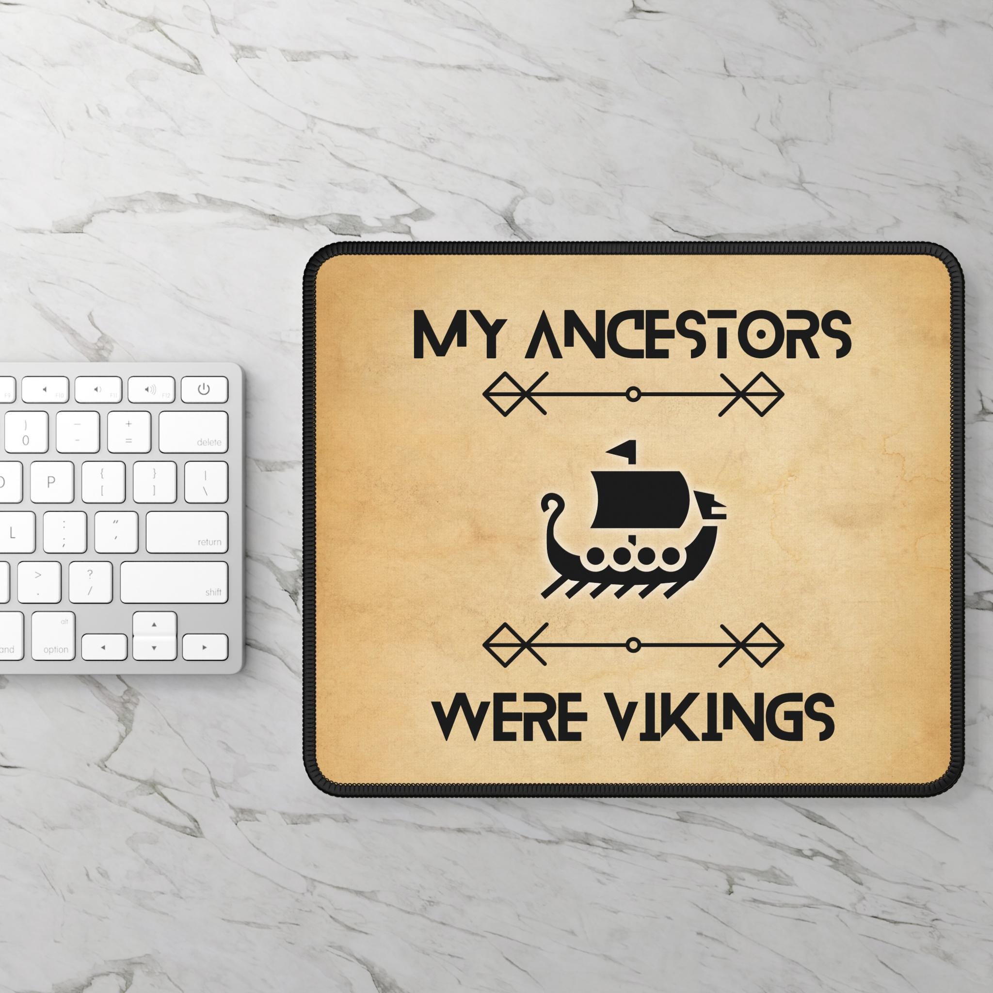 My Ancestors Were Vikings Computer Mouse Pad, Gaming Mouse Pad, Great ...