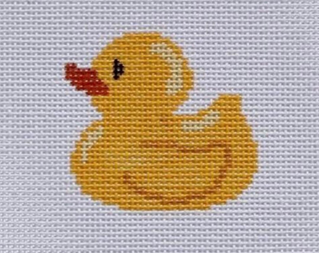 Rubber Duck Needlepoint Canvas (baby) - Etsy