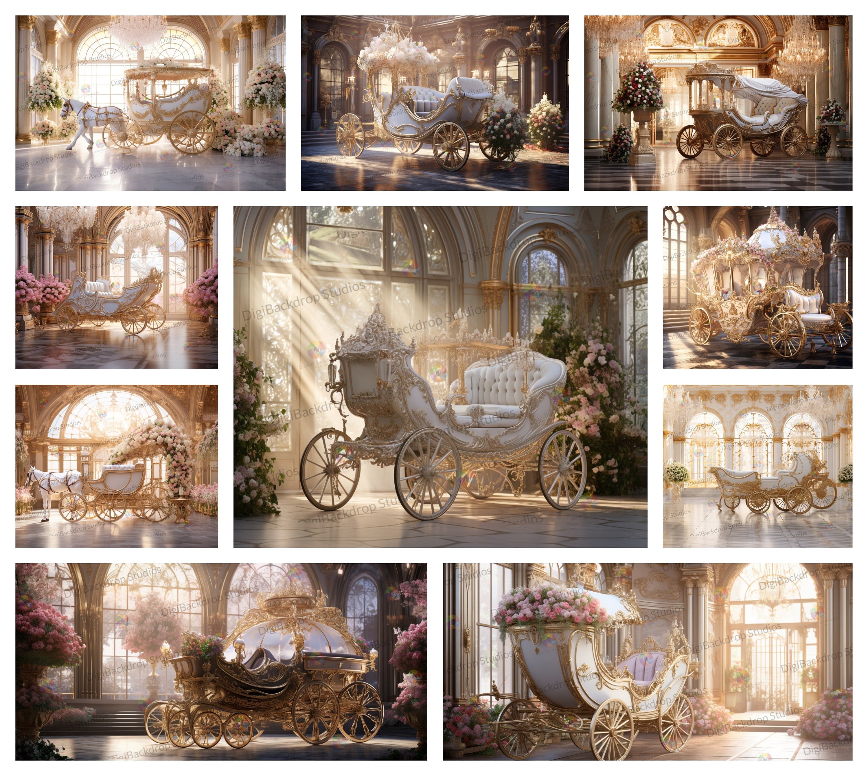 Digital Background for Canva Art Photography Photoshop Magical ...