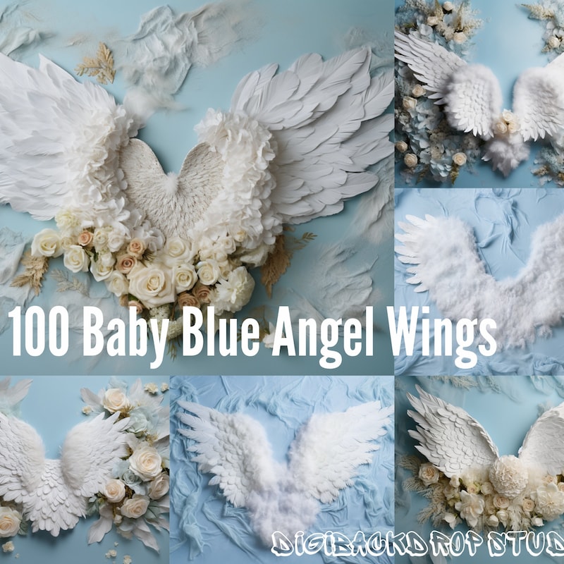 Newborn Angel Wings - Etsy