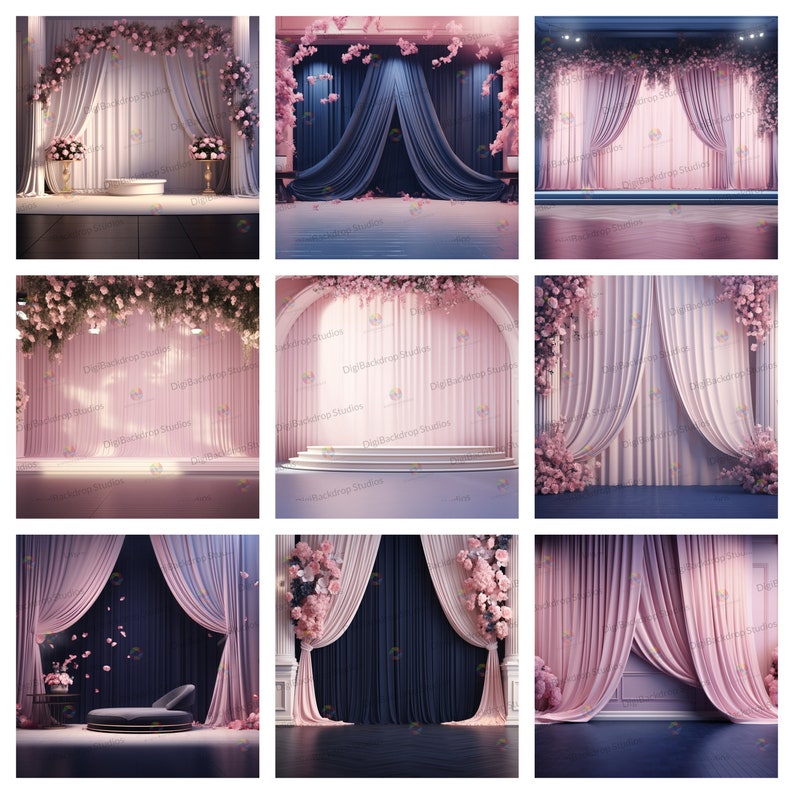 Digital Backdrops Fine Art Photography Overlay Photoshop Wedding Room ...