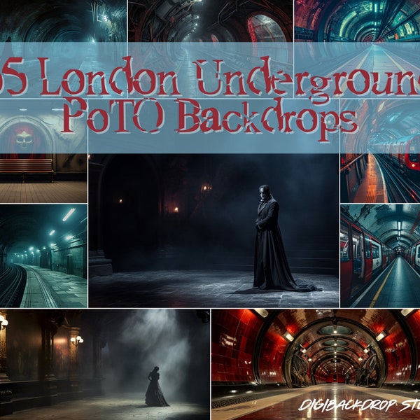 London Backdrop - Etsy