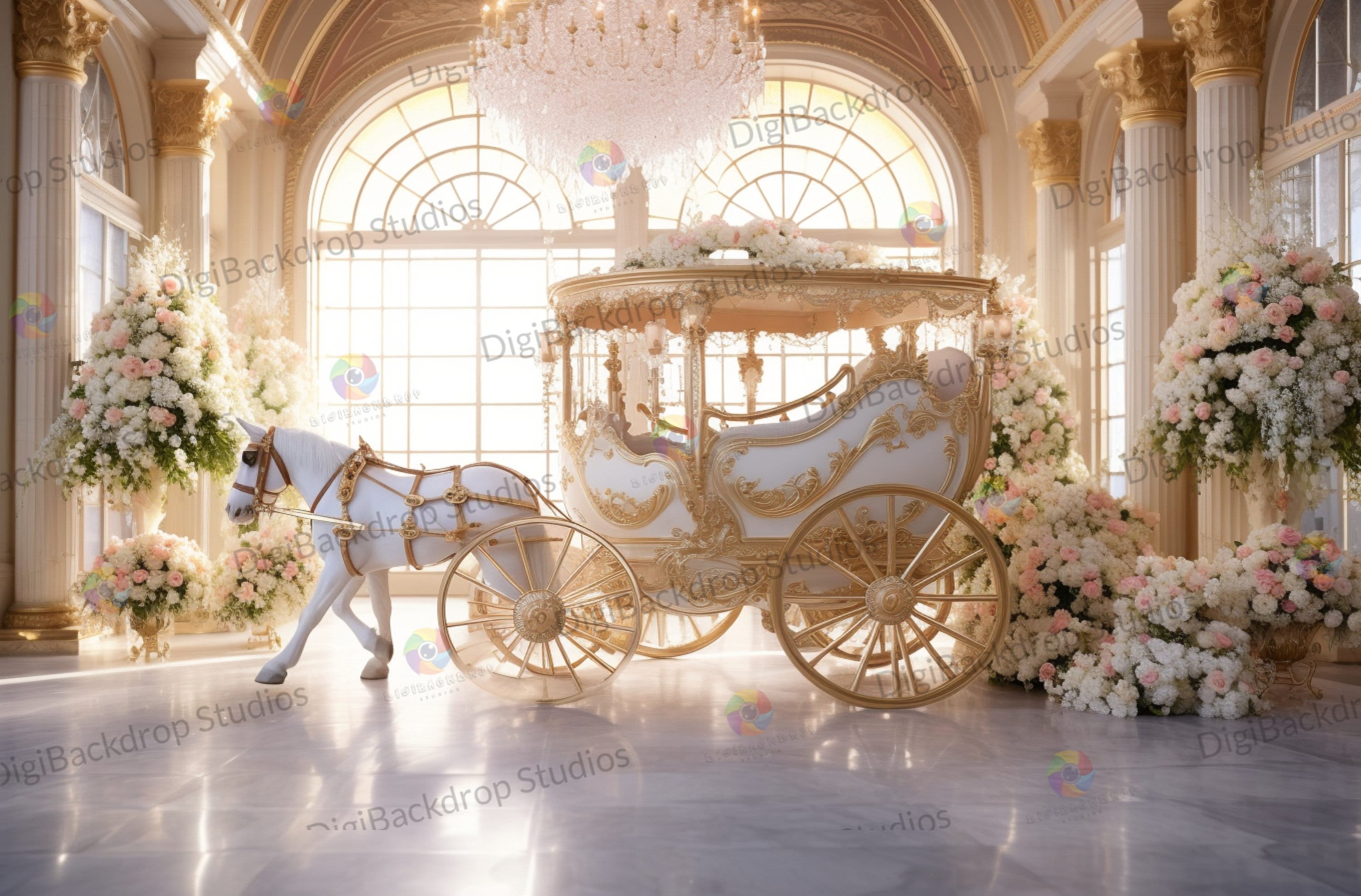 Digital Background for Canva Art Photography Photoshop Magical ...