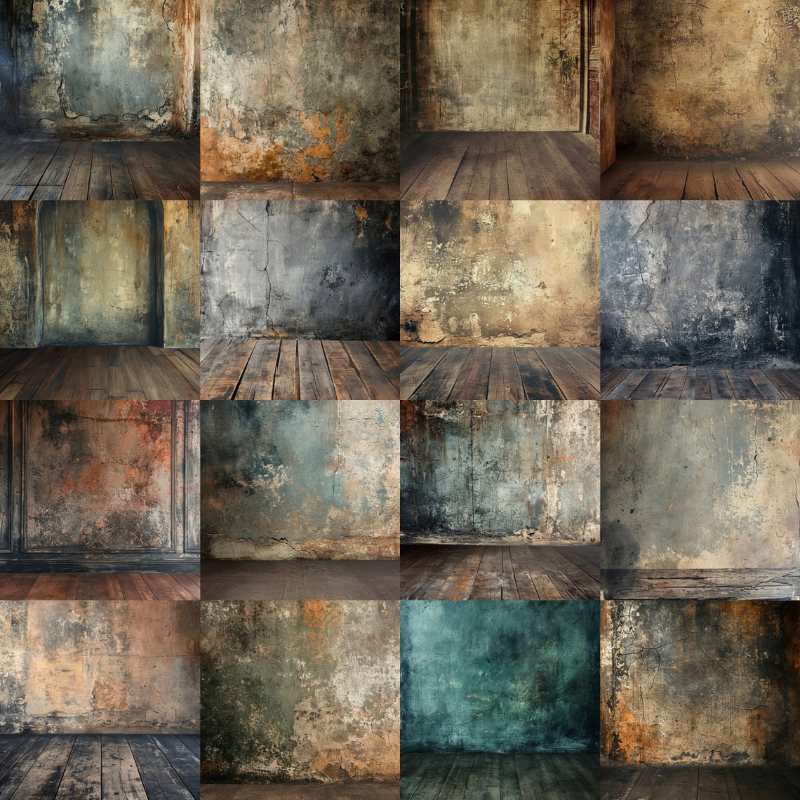 Old Master Portrait Backdrops: Fine Art Textures (290+ Digital ...
