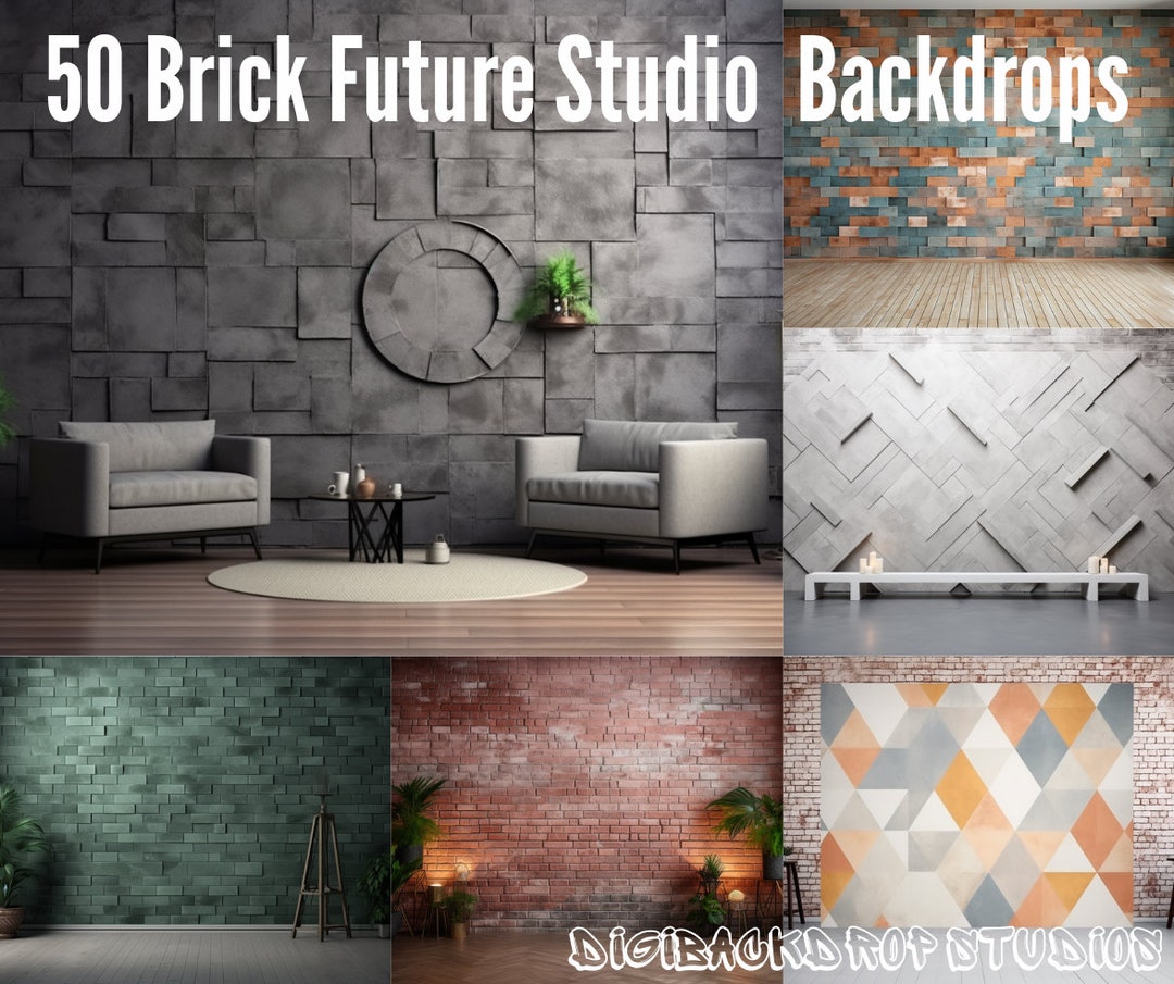 Rustic Brick Wall Backdrops: High-resolution Studio Backgrounds (PNG ...