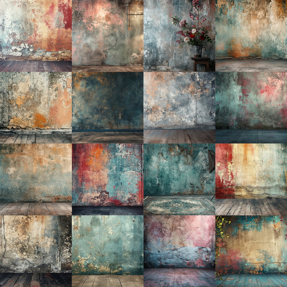 Old Master Portrait Backdrops: Fine Art Textures (290+ Digital ...