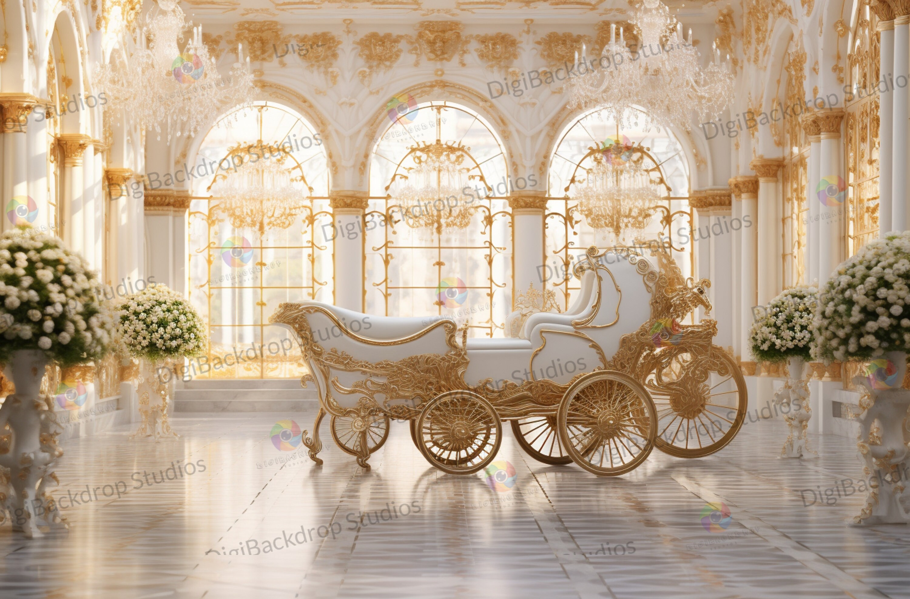 Digital Background for Canva Art Photography Photoshop Magical ...