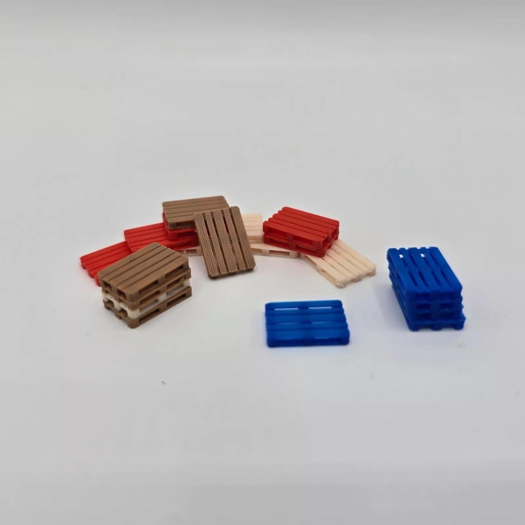 HO Gauge Euro Pallets 1/87 Scale - Etsy