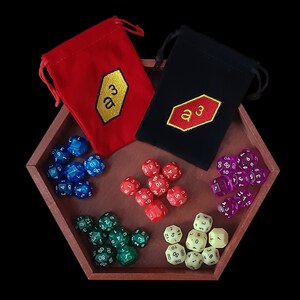 A Better Set of Polyhedral Dice for Your TTRPG! - Season 0 Magenta ...