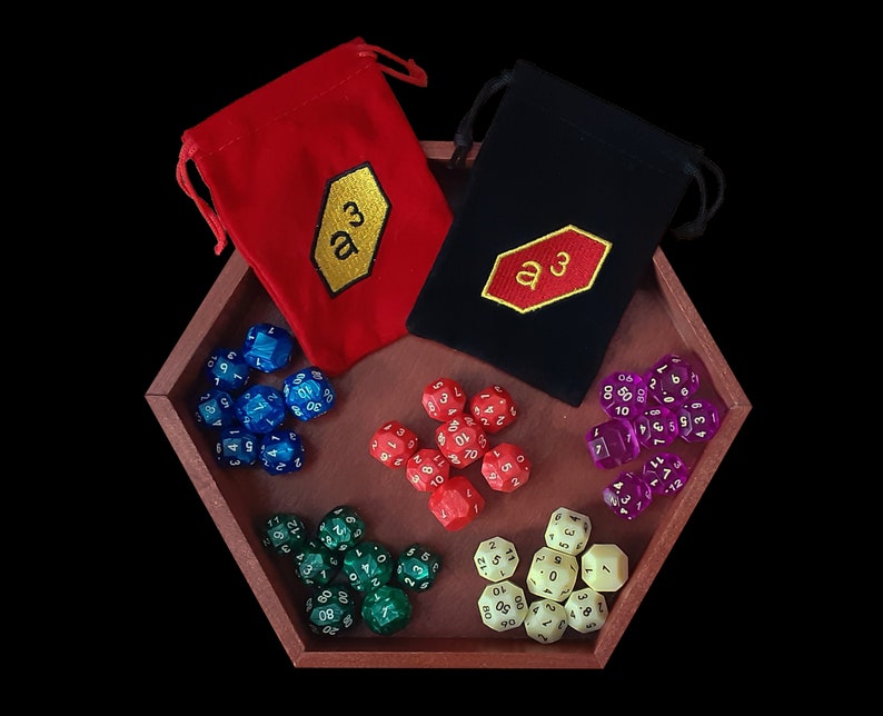 A Better Set of Polyhedral Dice for Your TTRPG! - Season 0 Magenta ...
