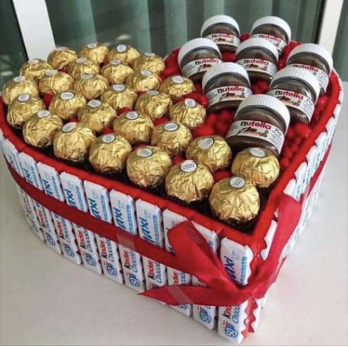 Chocolate Heart Box Valentines Gifts Etsy
