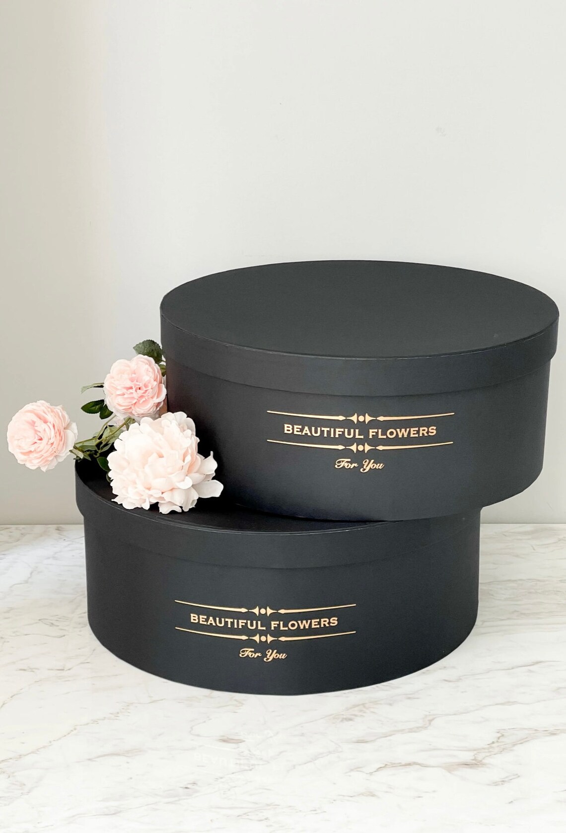 Round Flower Box - Etsy