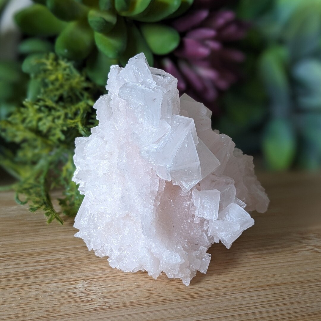 Pale Pink Halite Collection Stone | Salt Stone | Rock Salt | Mineral ...