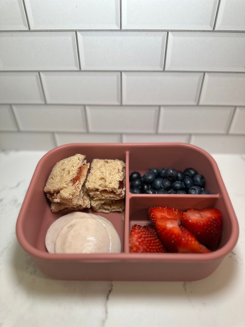 Personalized Silicone Bento Box - Etsy