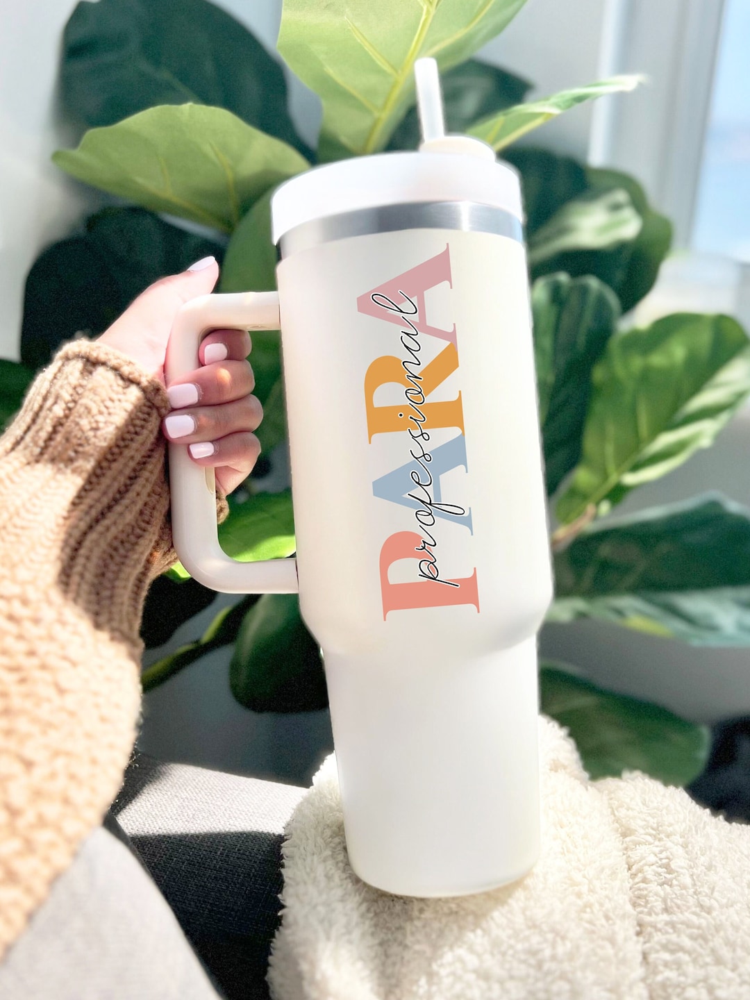 Personalized Paraprofessional Gift Tumbler, Para Cups, Staff Gift for ...