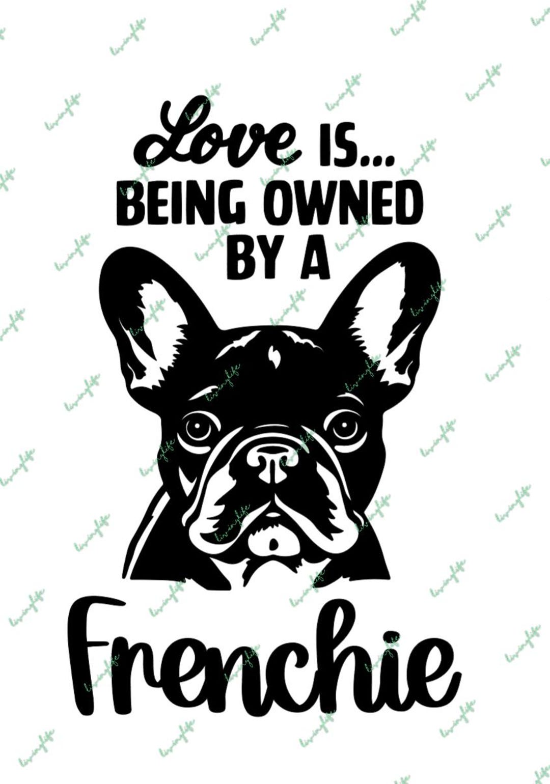 French Bulldog Window Decal - Etsy