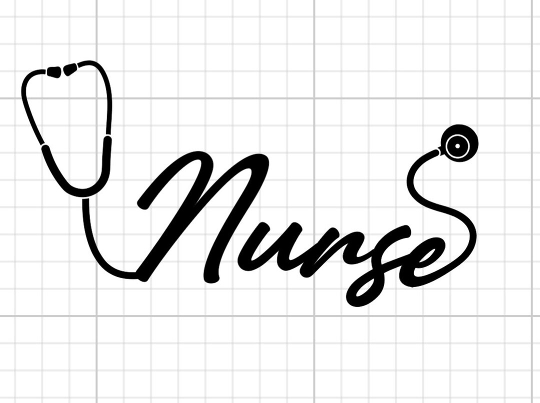 Nurse Car Decal - Etsy