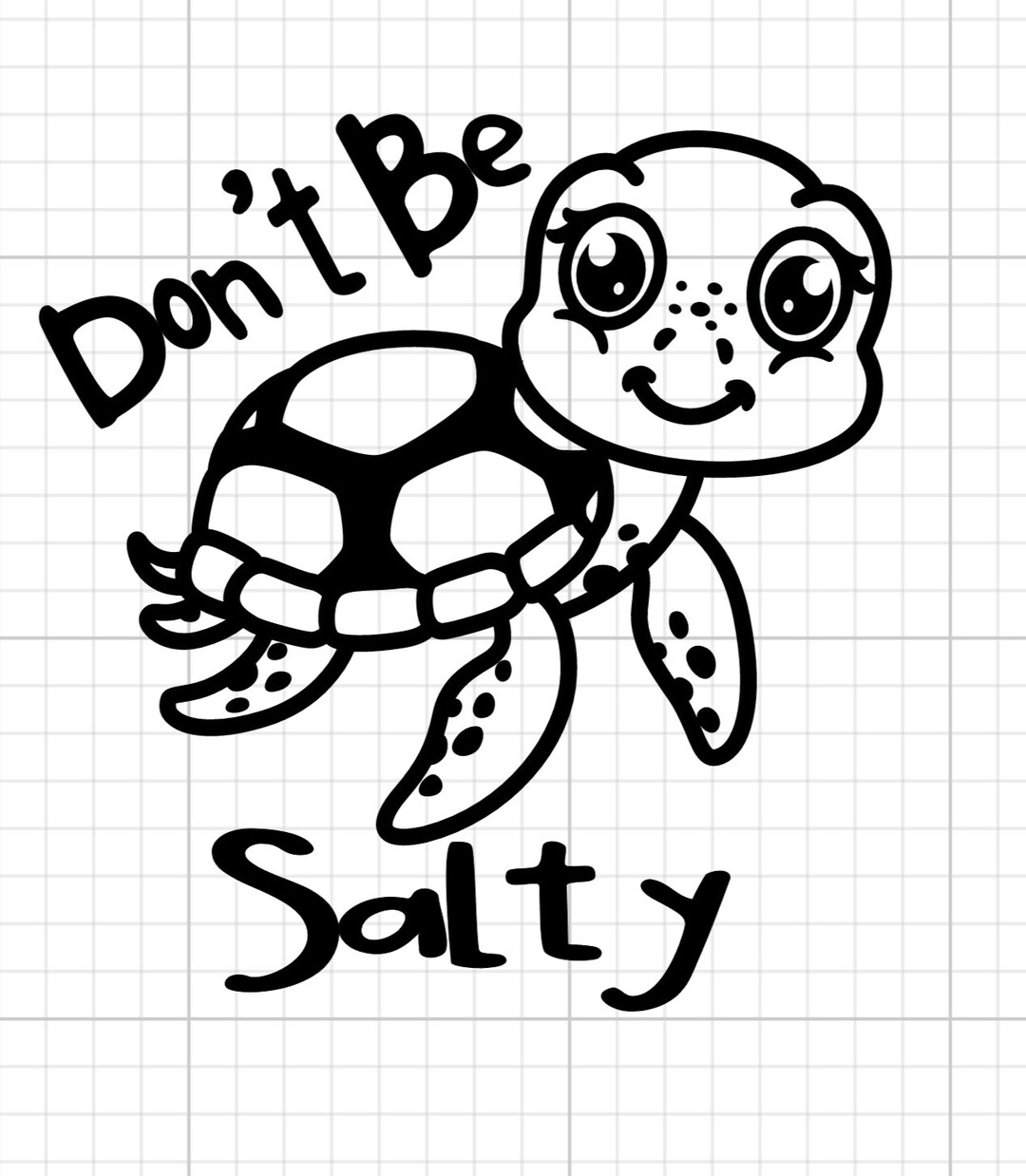 Turtle Car Decal - Etsy