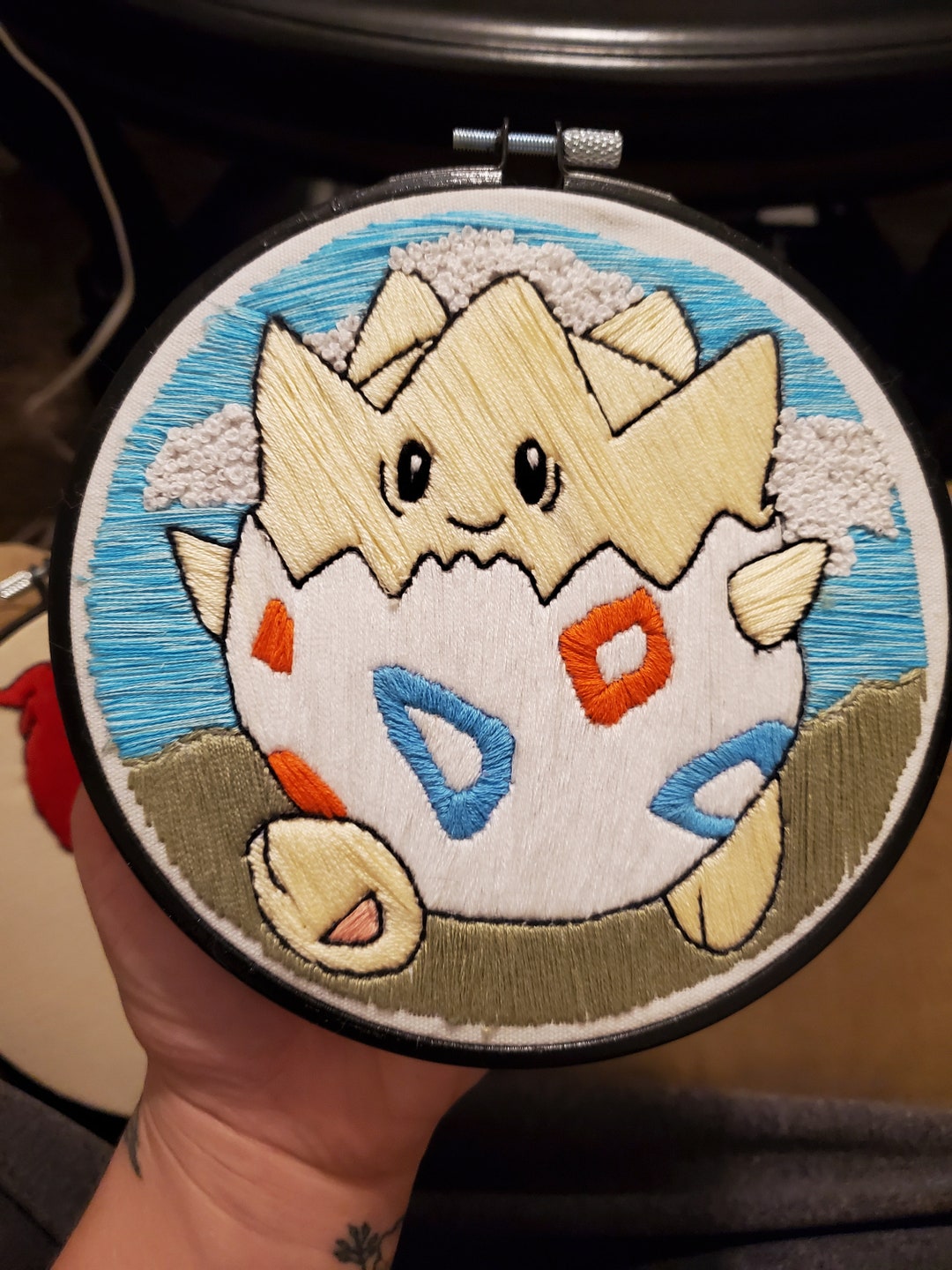 Togepi Embroidery - Etsy
