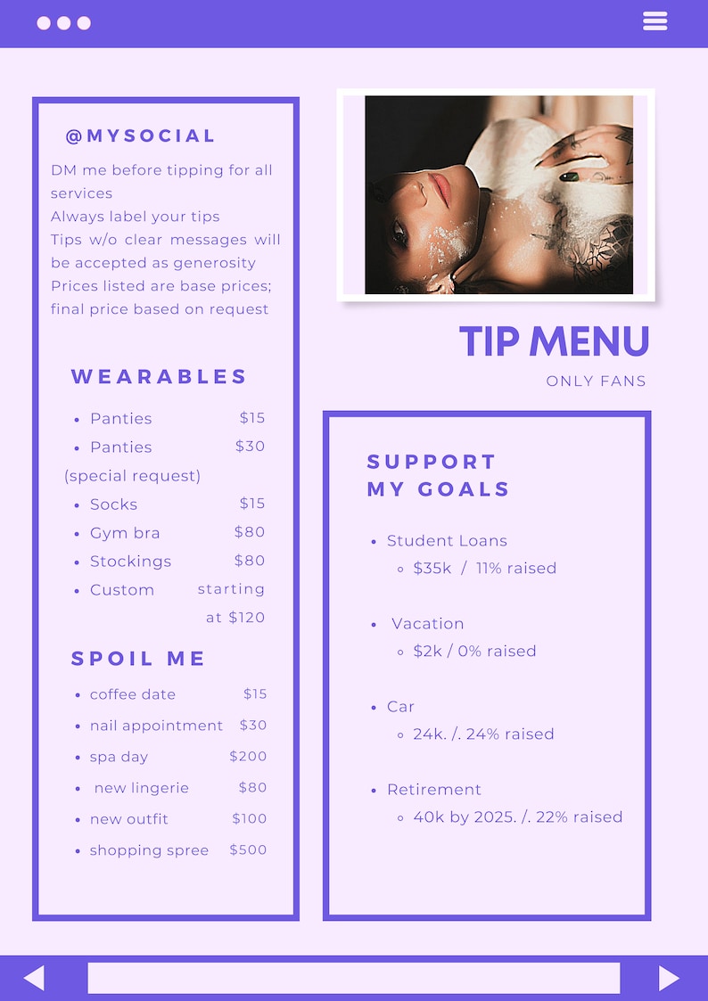 Onlyfans Tip Menu Canva Template Onlyfans Tip Menu - Etsy Onlyfans Tip Menu Canva Template Onlyfans Tip Menu - Etsy